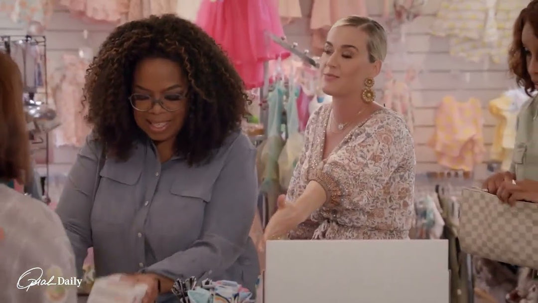 Katy Perry Raves to Oprah About The Baby Shusher
