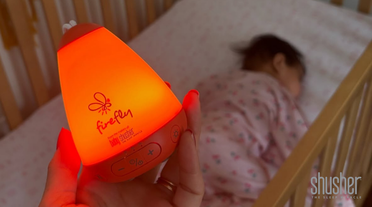 How to Use the Firefly Shushing Nightlight | Baby Shusher Blog