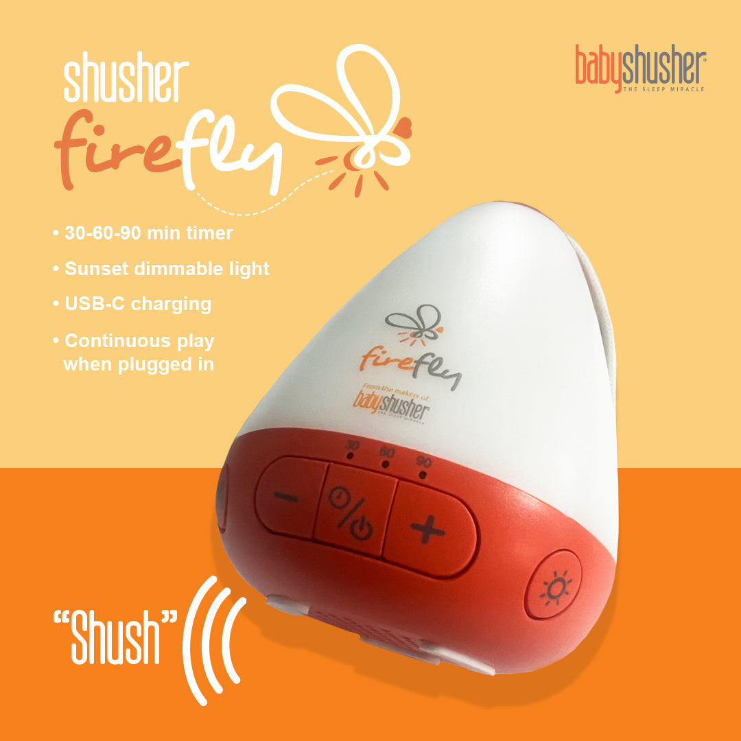 Shusher Firefly by Baby Shusher: Portable Baby Sleep Soother – BabyShusher
